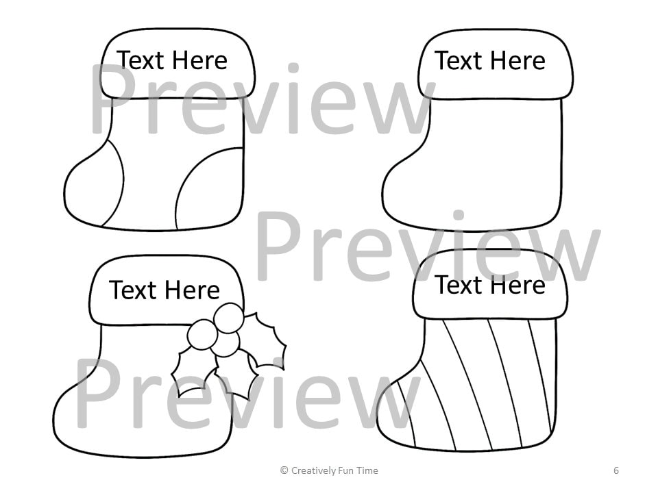 Editable Christmas Stocking Name Tags: Printable Classroom Decor (PDF ...