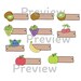 Editable Fruit Name Tags - Etsy