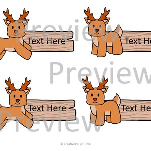 Editable Reindeer Name Tags: Printable Classroom Bulletin Board Decor ...