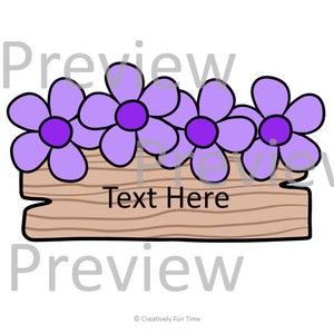 Editable Flower Name Tags: Classroom Labels (digital Product) - Etsy