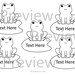 Editable Frog Name Tags - Etsy