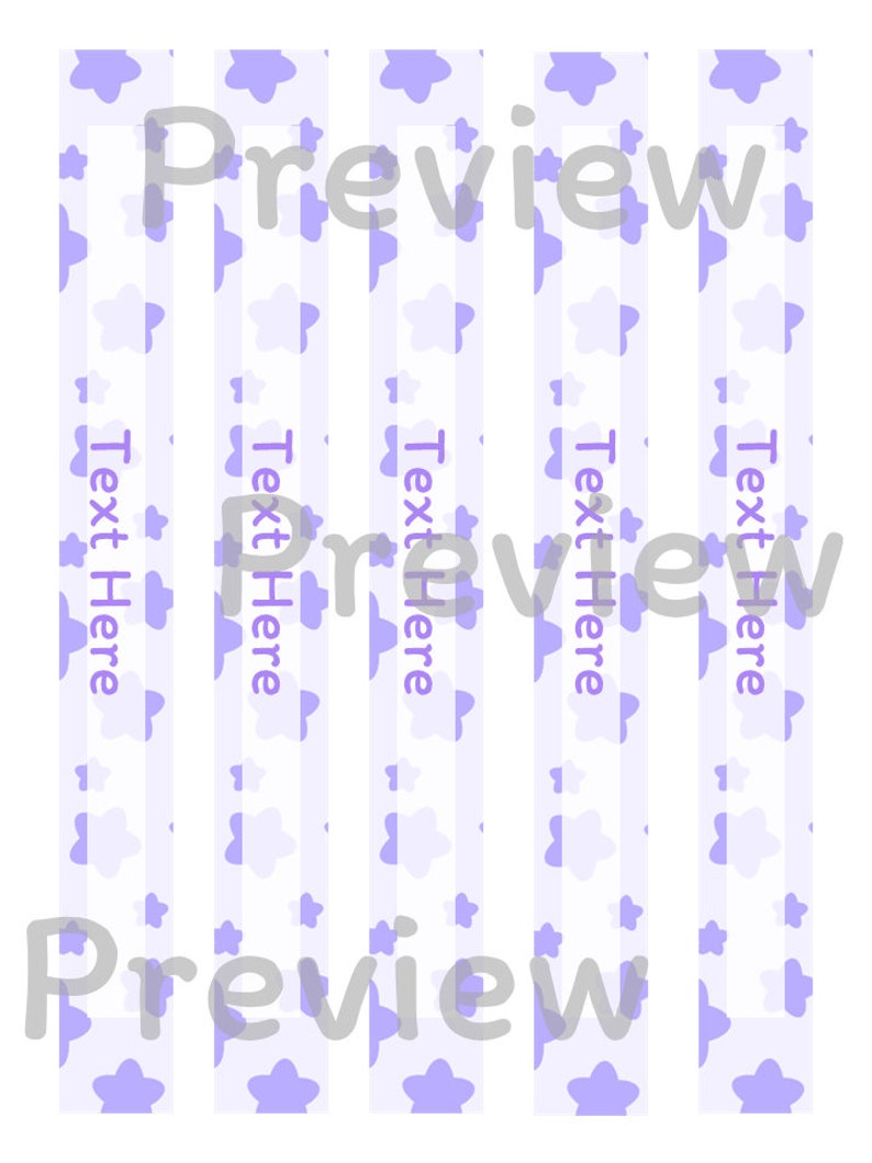 Editable Pastel Star Binder and Spine Covers - Etsy