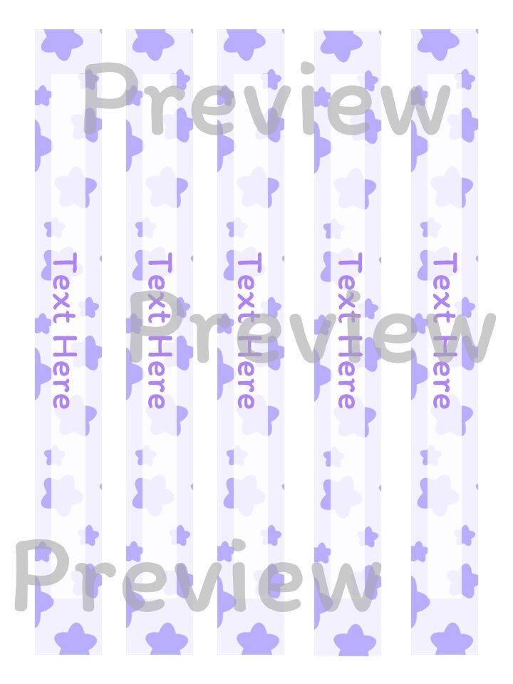 Editable Pastel Star Binder and Spine Covers - Etsy