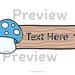 Editable Mushroom Name Tags: Printable Classroom Decor (PDF ...