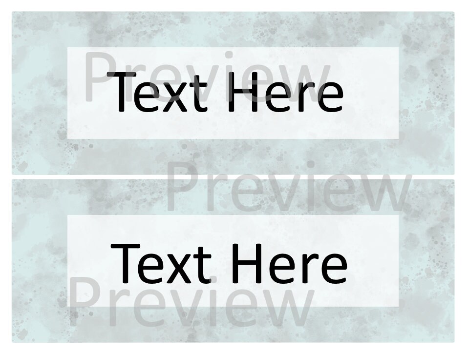 Editable Watercolor Boho Name Tags - Etsy