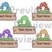 Editable Mushroom Name Tags: Printable Classroom Decor (PDF ...