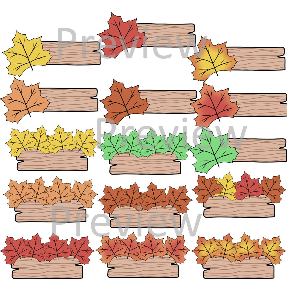 Autumn Leaves Name Tags: Editable Printable Classroom Decor (digital ...