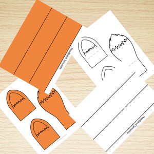 Printable Paper Animal Hat Fox Ears and Tail - Etsy