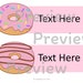 Editable Doughnut Name Tags: Printable Classroom Decor (PDF ...