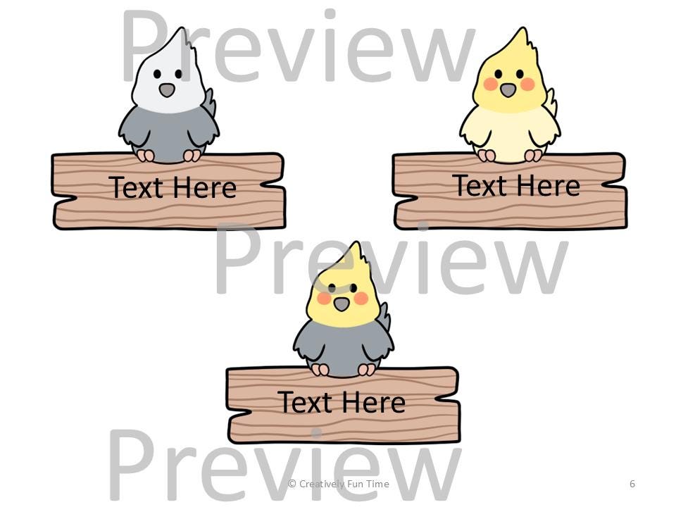 Editable Cute Bird Name Tags, Cute Printable Name Plates for Bulletin ...