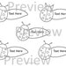 Editable Ladybug Name Tags: Printable Classroom Decor (digital Download ...