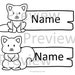 Editable Woodland Animal Name Tags: Printable Classroom Decor (digital ...