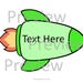 Editable Spaceship Name Tags: Printable Classroom Decor (digital ...