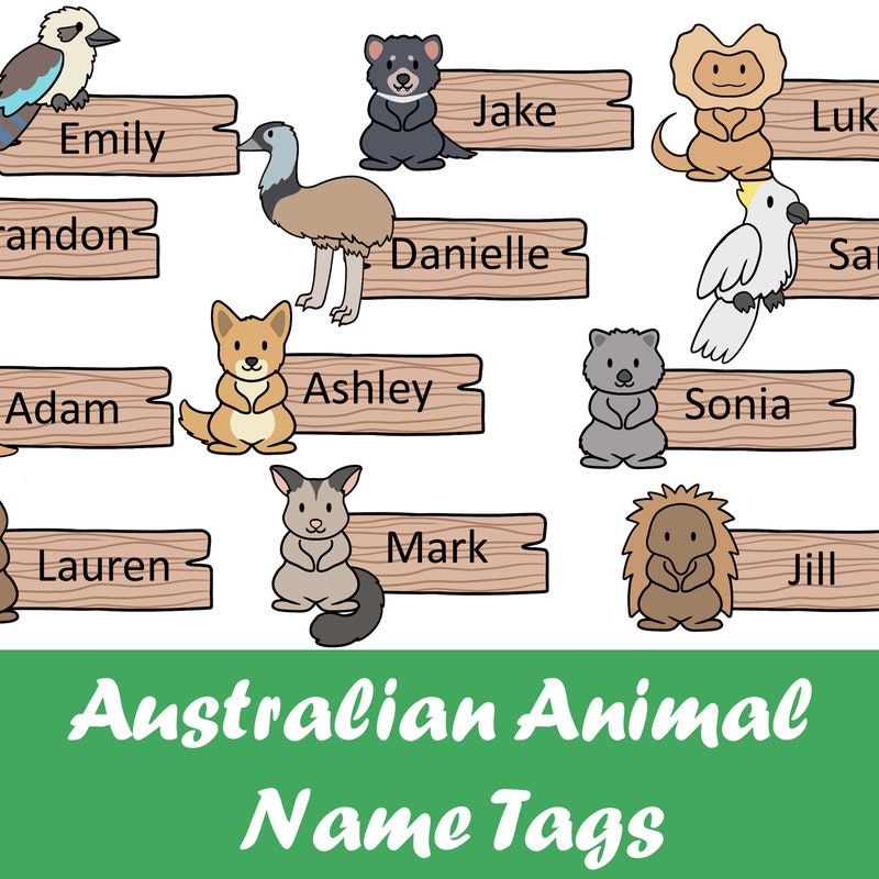 Australian Animal - Etsy