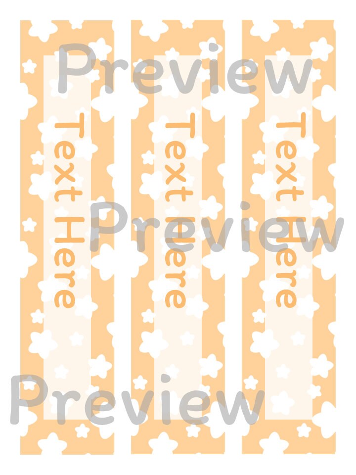 Editable Pastel Star Binder and Spine Covers - Etsy