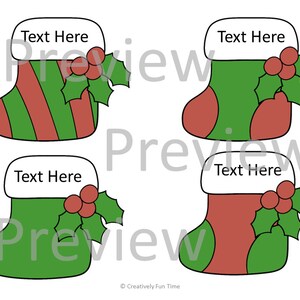 Editable Christmas Stocking Name Tags: Printable Classroom Decor (PDF ...