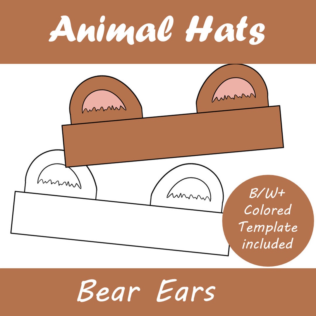 Animal Hat Bear Ears - Etsy