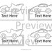 Editable Race Car Name Tags, Cute Printable Name Plates for Bulletin ...