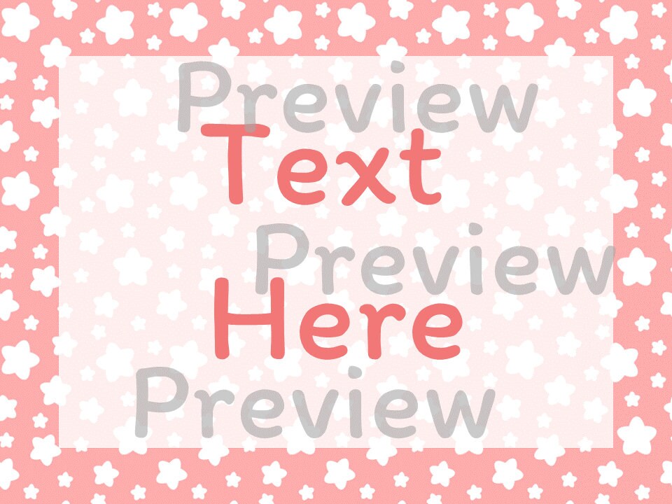 Editable Pastel Stars Name Tags - Etsy