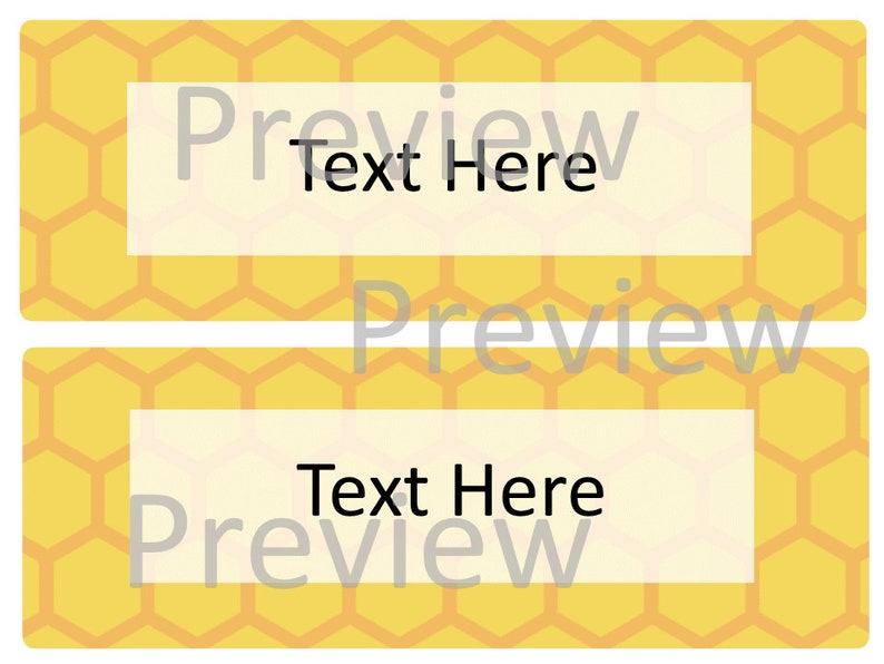 Editable Bee Name Tags: Printable Classroom Decor (digital Product Only ...