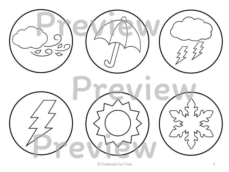 Printable Weather Popsicle Stick Puppets - Etsy