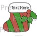 Editable Christmas Stocking Name Tags: Printable Classroom Decor (PDF ...