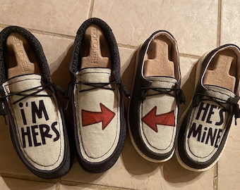 Matching Couples Hey Dudes - Etsy