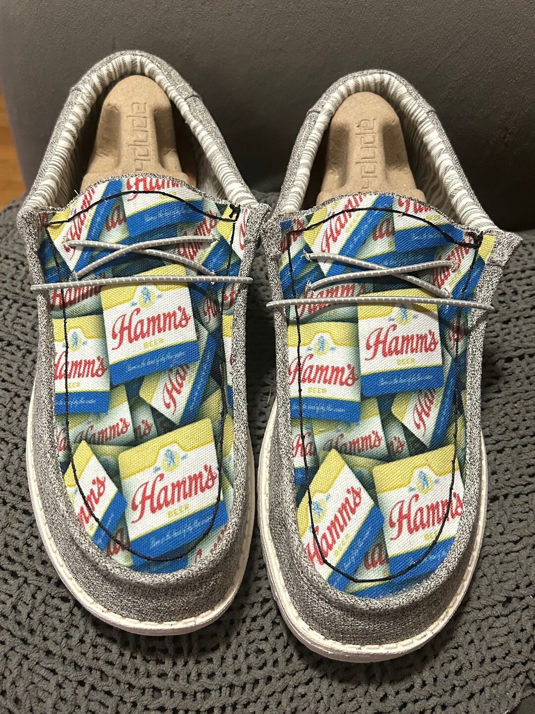 Beer Inspired Custom Hey Dudes - Etsy