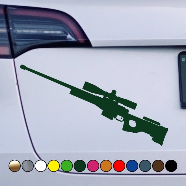 Sniper Rifle Sticker - Etsy