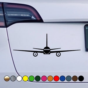 Boeing 757 Family Airplane Plane High Quality Logo- Perfect Cut Color ...