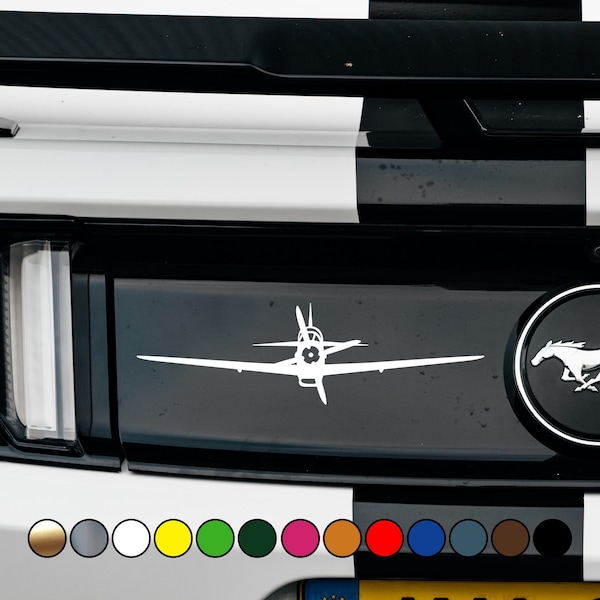 Ww2 Aircraft Sticker - Etsy