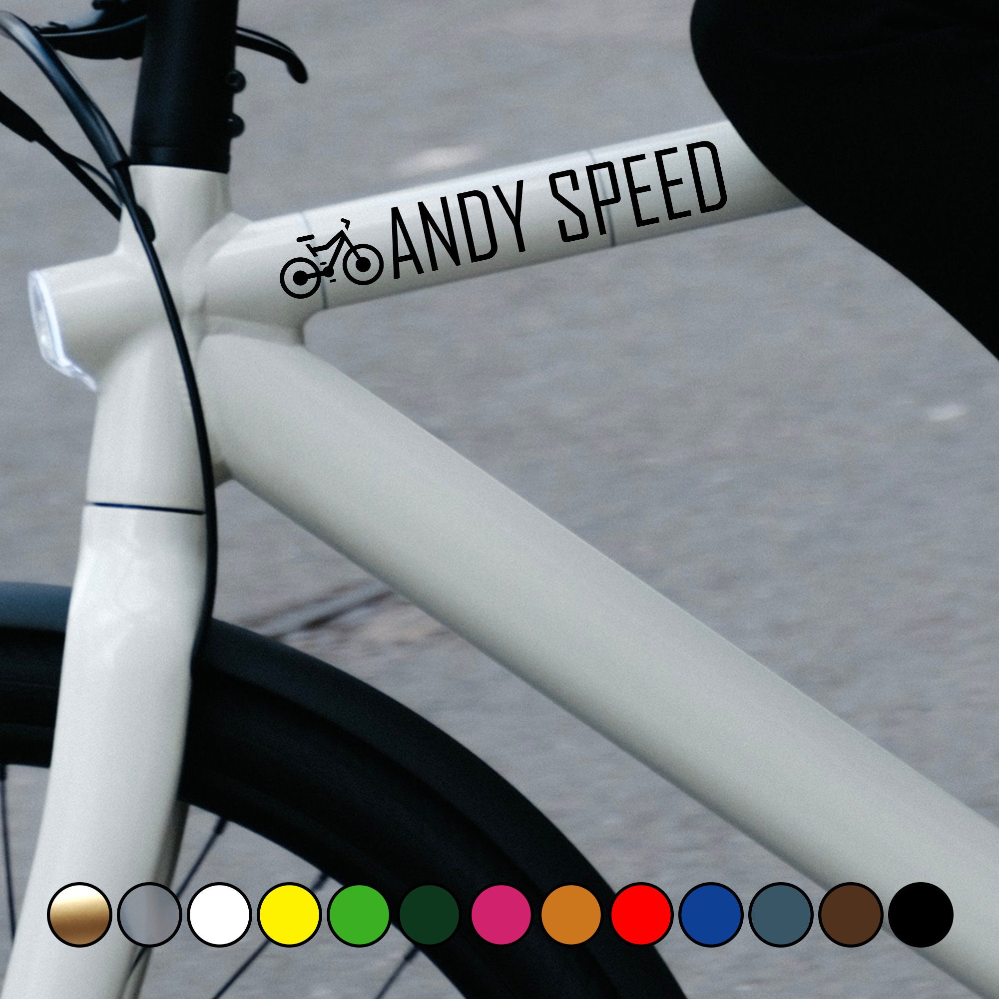 Bike Personalized Name Tags Cycling Laptop Ipad - Etsy