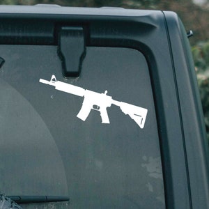 Military Colt M4A4 M4 Carabine - Firearms - Perfect Cut Color Decal ...