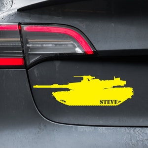 Military Abrams M1A2 Tank With Personalized Text US Army - Perfect Cut ...