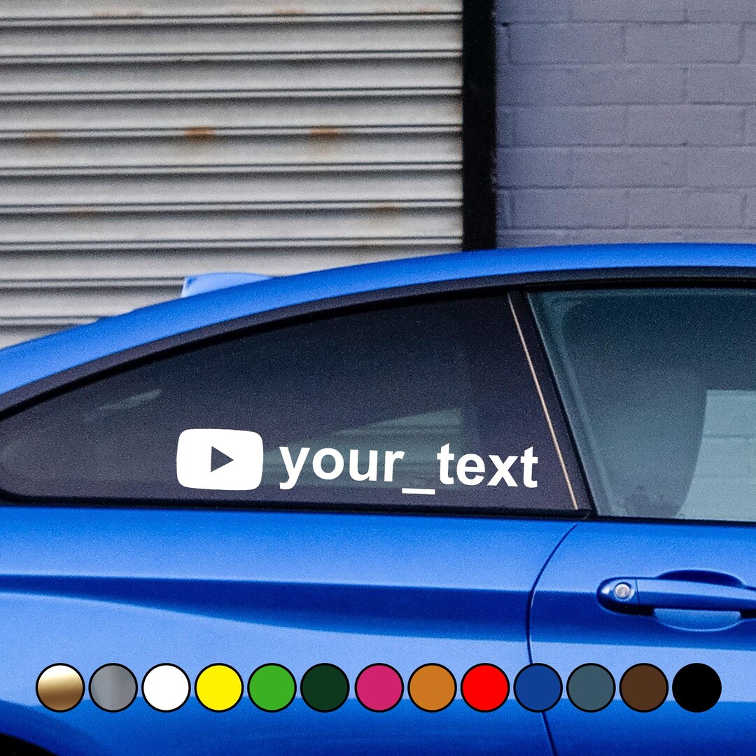 Youtube Logo With Personalized Text - Personalized Youtube Vibes ...