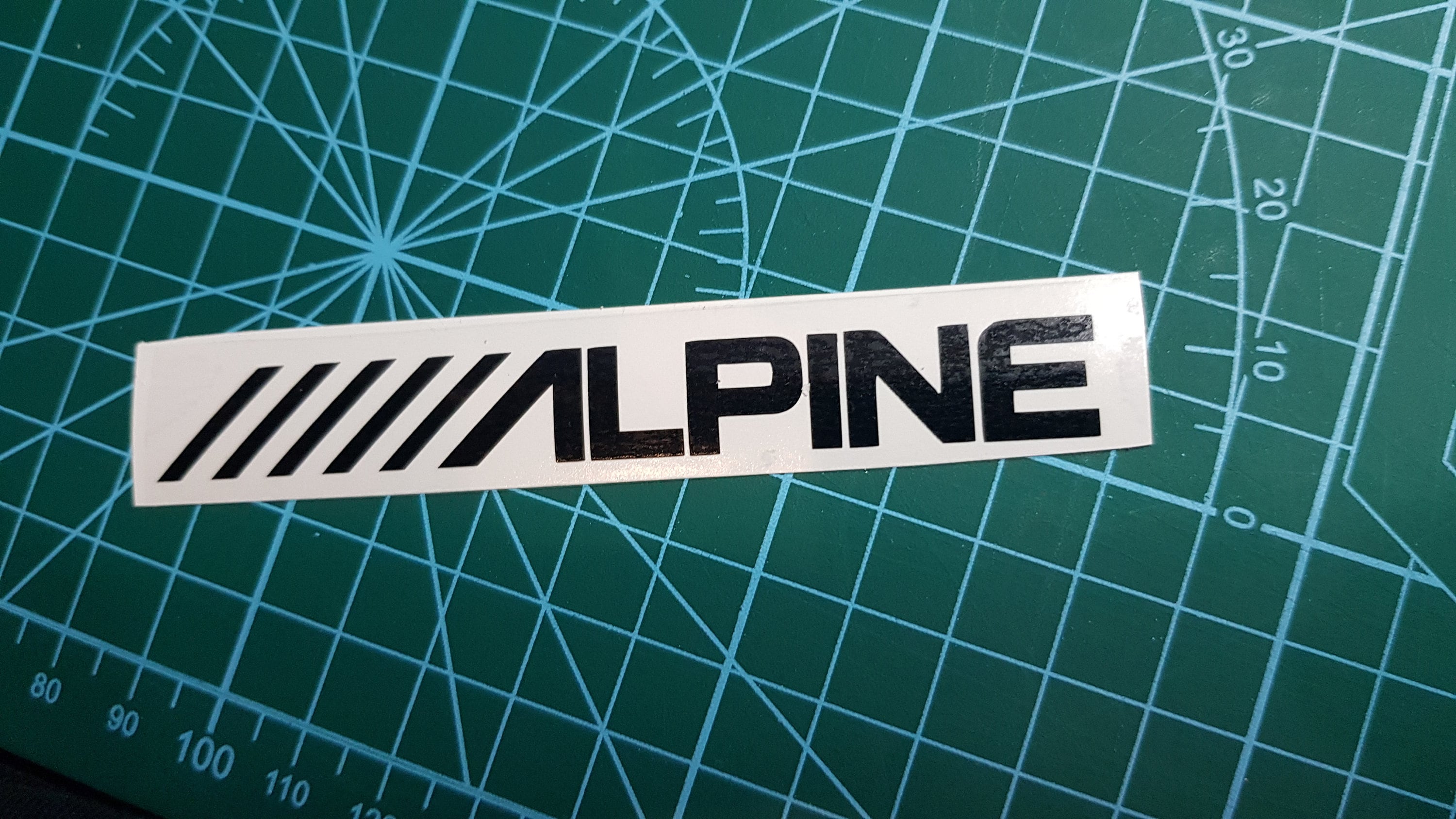ALPINE Vinyl Decal Sticker Multiple sizes and colors | Etsy