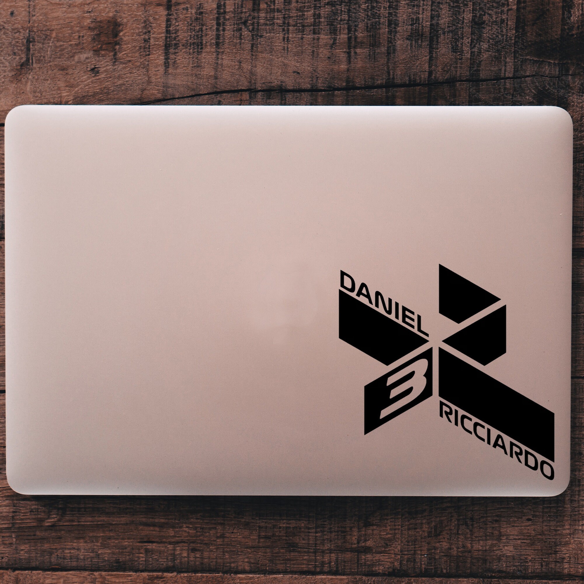 Racing Driver Daniel #3 Fan Version - Vinyl Decal Sticker - Multiple ...