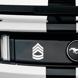 Military US ARMY Rank - Sergeant First Class Sticker - Perfect Cut ...
