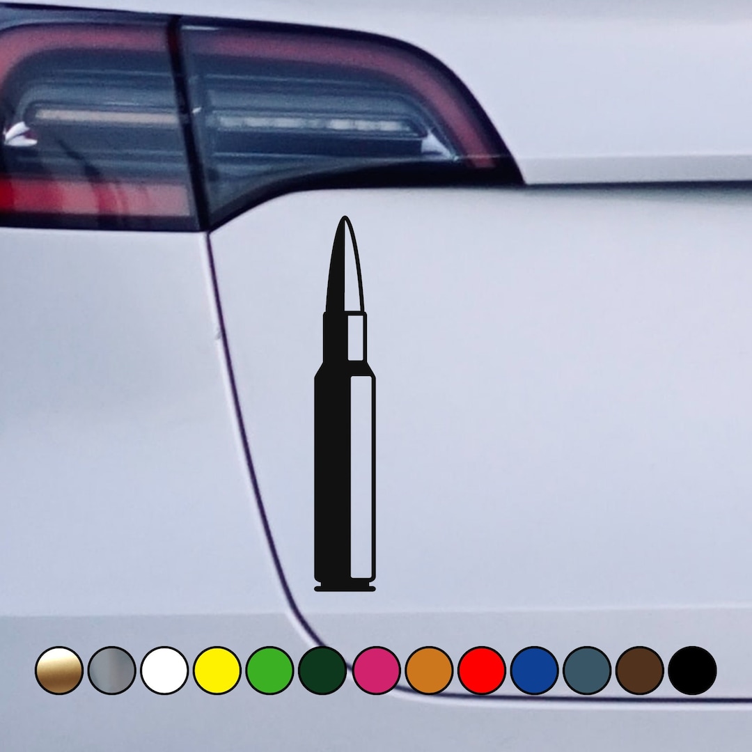 Military Carbine Ammunition Sticker for Gun Enthusiasts - Perfect Cut ...