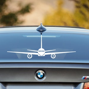 Boeing 757 Family Airplane Plane High Quality Logo- Perfect Cut Color ...