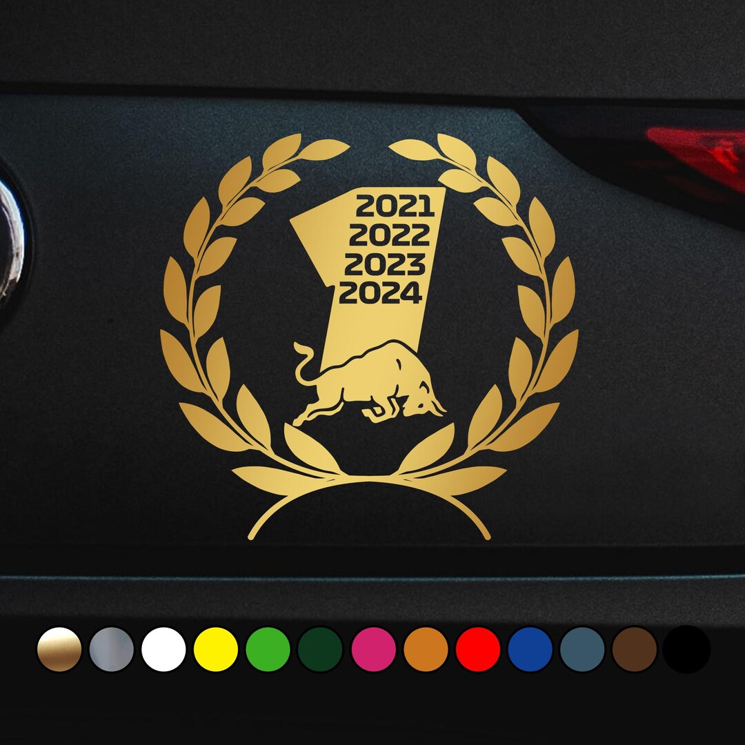 Racing Driver #1 Laurel Wreath 4 Times Champion Fan Version 2021 2022 ...