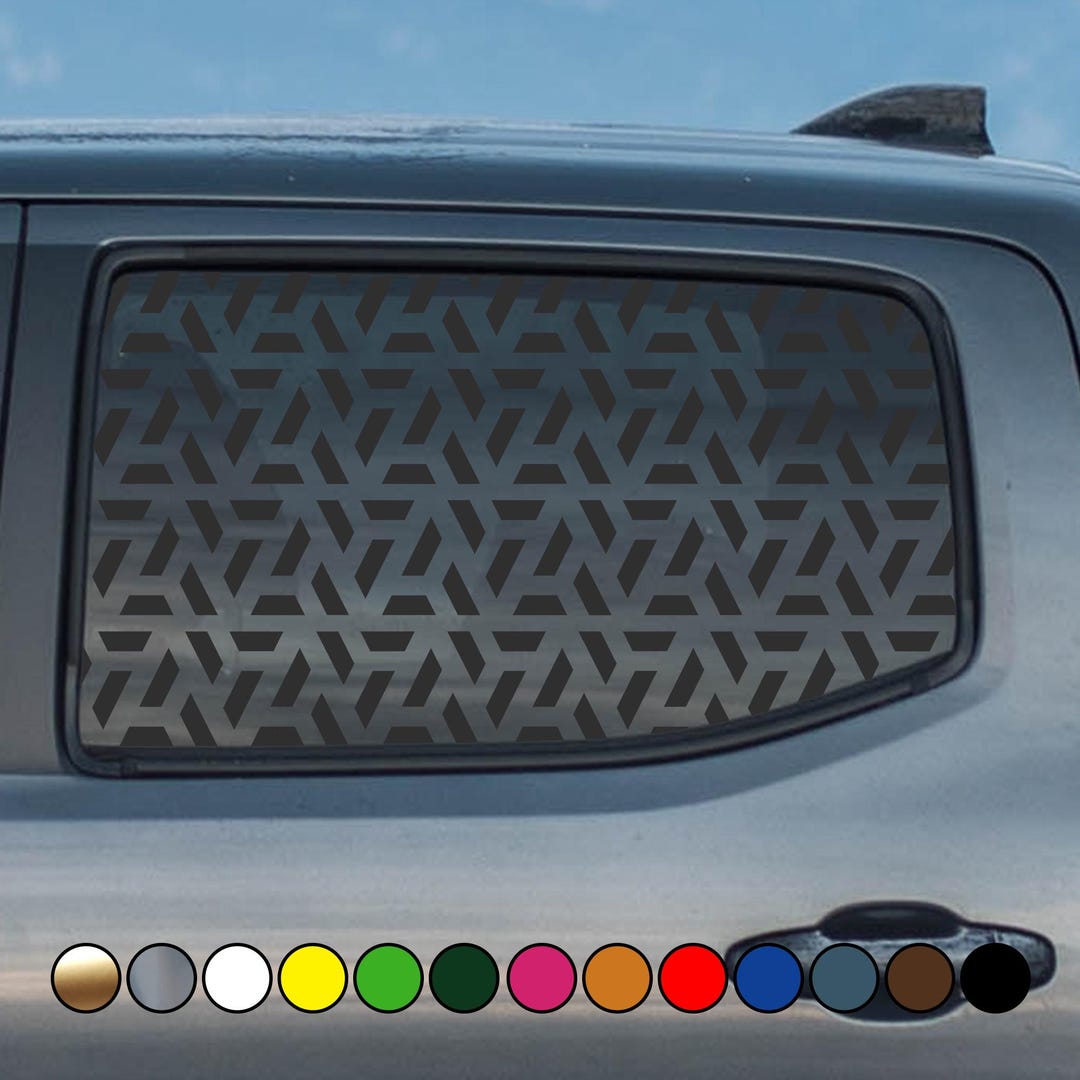 Trapezoidal Pattern Sticker - Geometric Figure - Trapeze - Perfect Cut ...