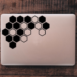 Shapes Honeycomb Hexes Sticker Set 13 Full Hexes and 7 Shapes Perfect ...