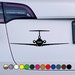 Boeing 727 Family Airplane Plane High Quality Logo- Perfect Cut Color ...