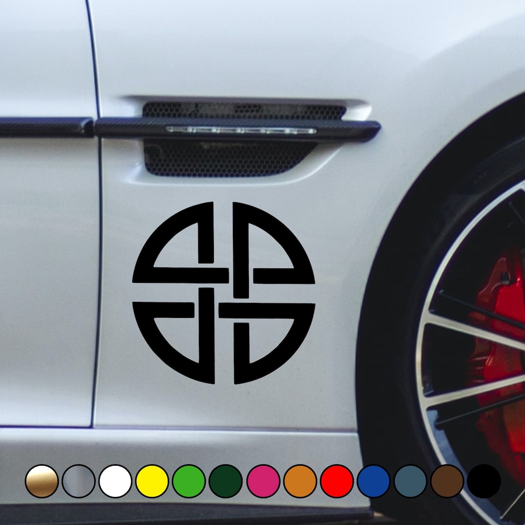 Symbol Shield Knot Celtic Protection Logo High Quality Sticker Perfect ...