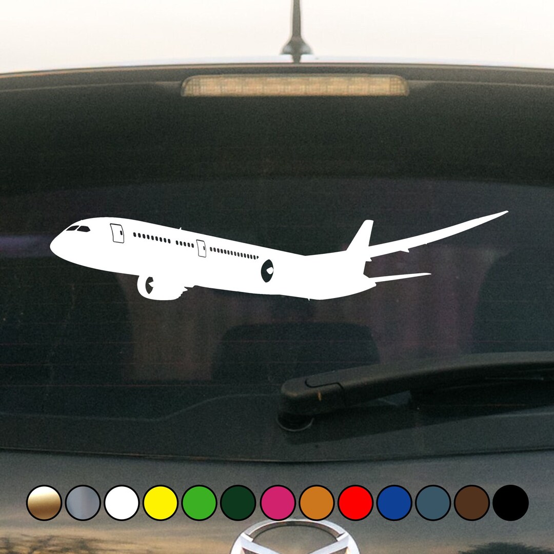 Boeing 787 Dreamliner Airplane Plane High Quality 3d View Logo- Perfect ...