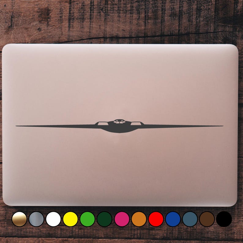 Northrop B-21 Riader Front View Sticker - Stealth Bomber - Perfect Cut ...