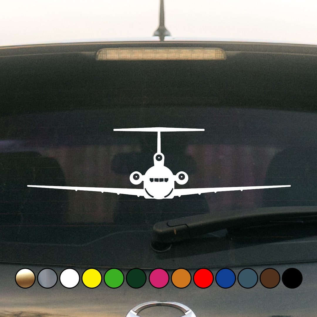 Boeing 727 Family Airplane Plane High Quality Logo- Perfect Cut Color ...