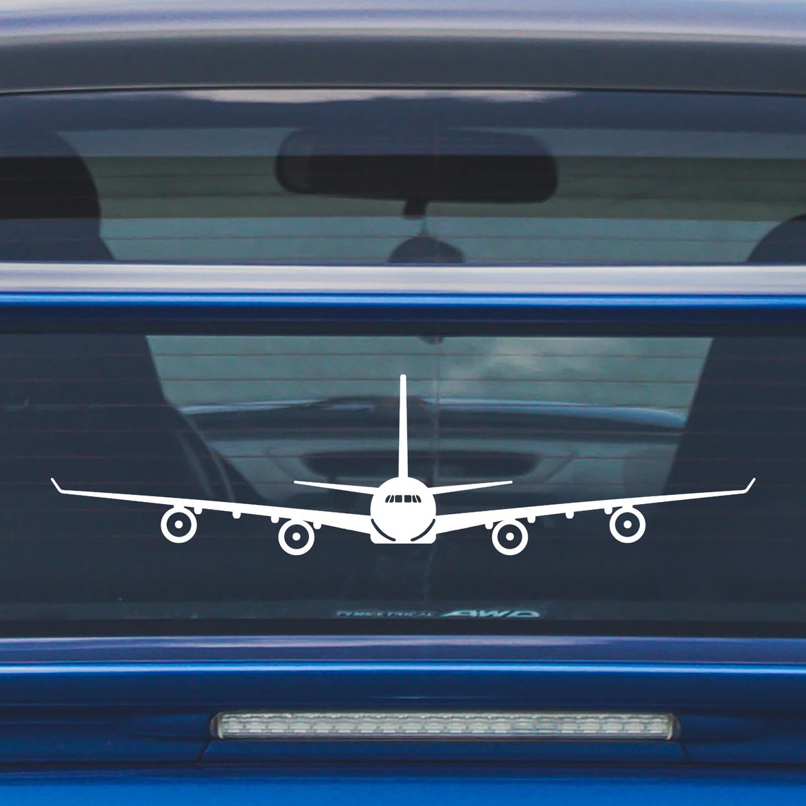 Airbus A340 Airplane Plane High Quality Logo- Perfect Cut Color Decal ...