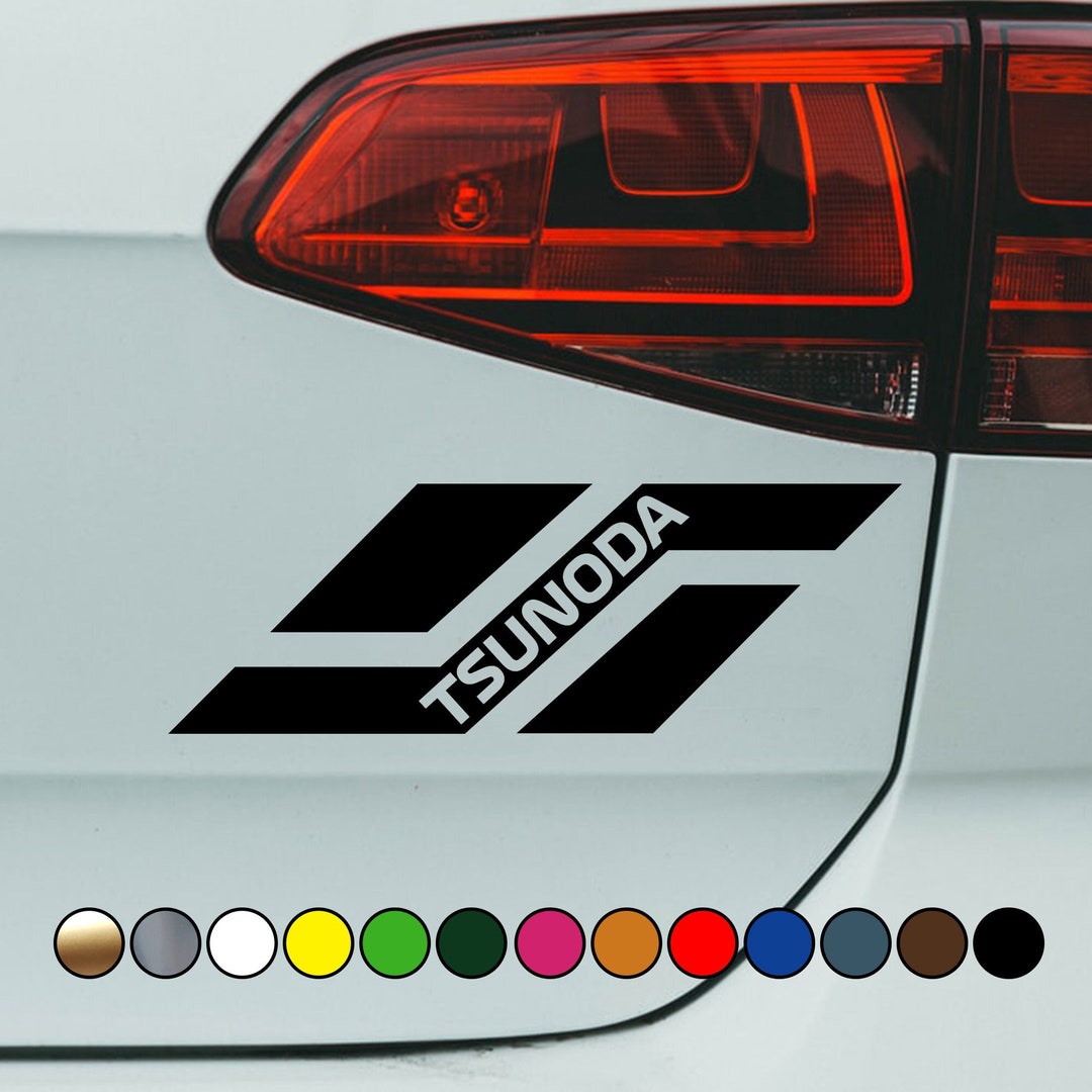 F1 Yuki Tsunoda 22 Fan Verison Logo Vinyl Decal Sticker - Etsy